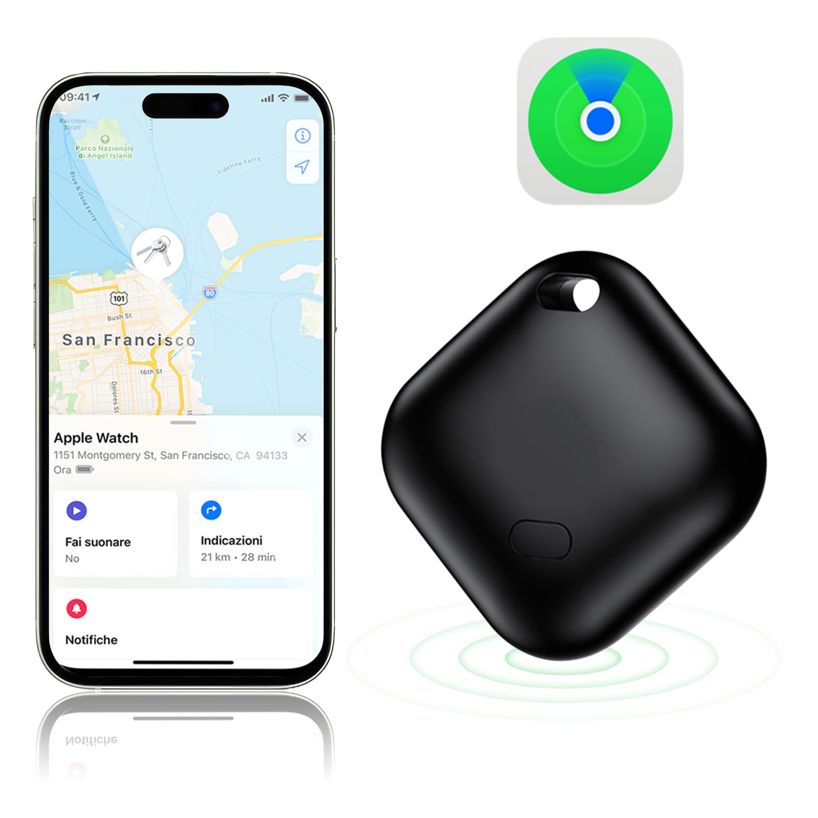 Qoosea Smart Item Finder Anti-Lost Locator for Finding Lost Objects ...