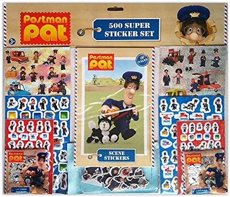 Postman Pat Stickers Birthday Party Loot Bag Fillers For Children, Kids ...