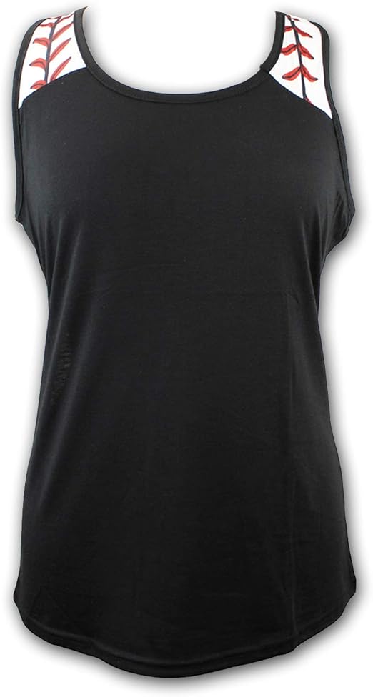 KNITPOPSHOP Baseball Tank Top for Mom Fans T Shirt Apparel Tshirt Gifts ...