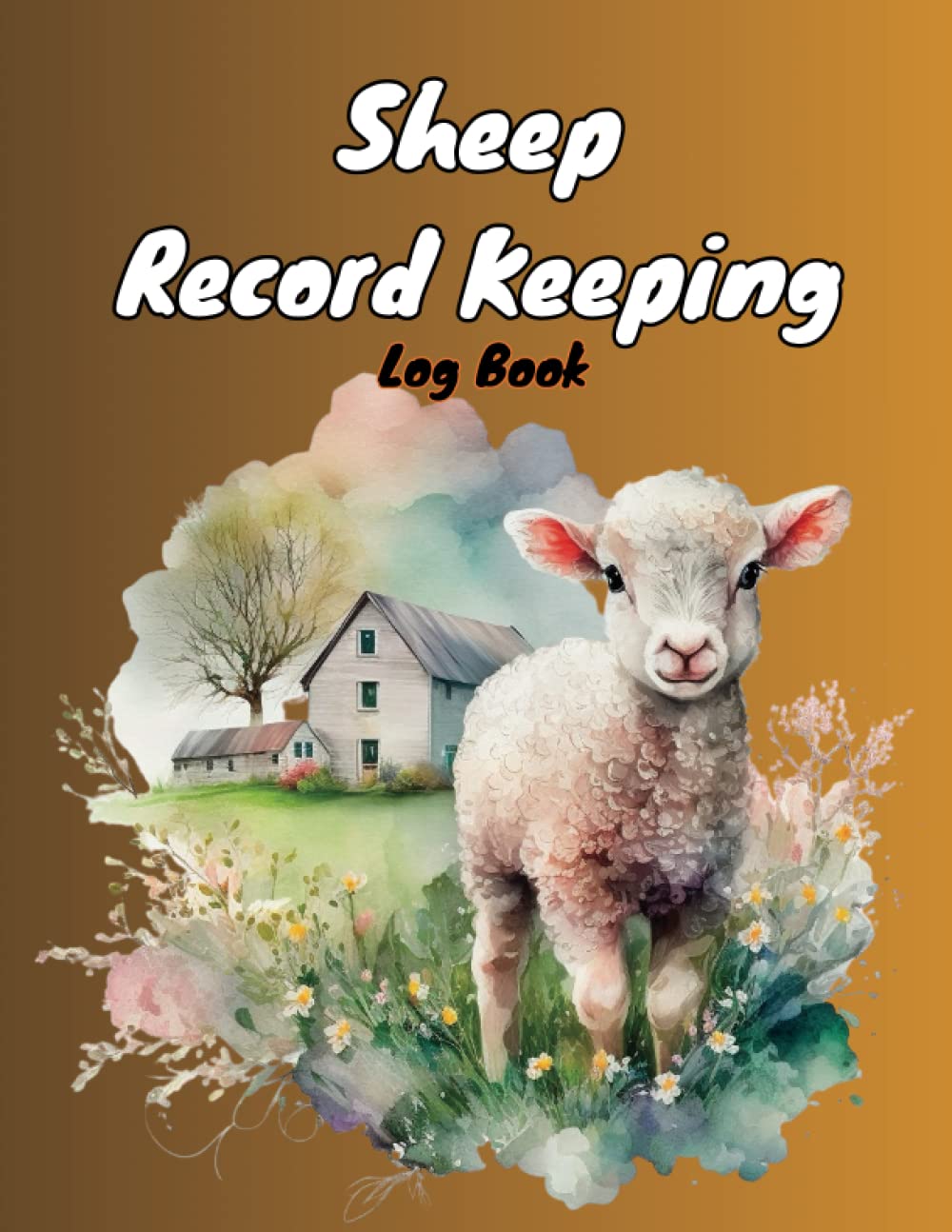 Sheep Record Keeping Log Book: Sheep information book | Animal track ...