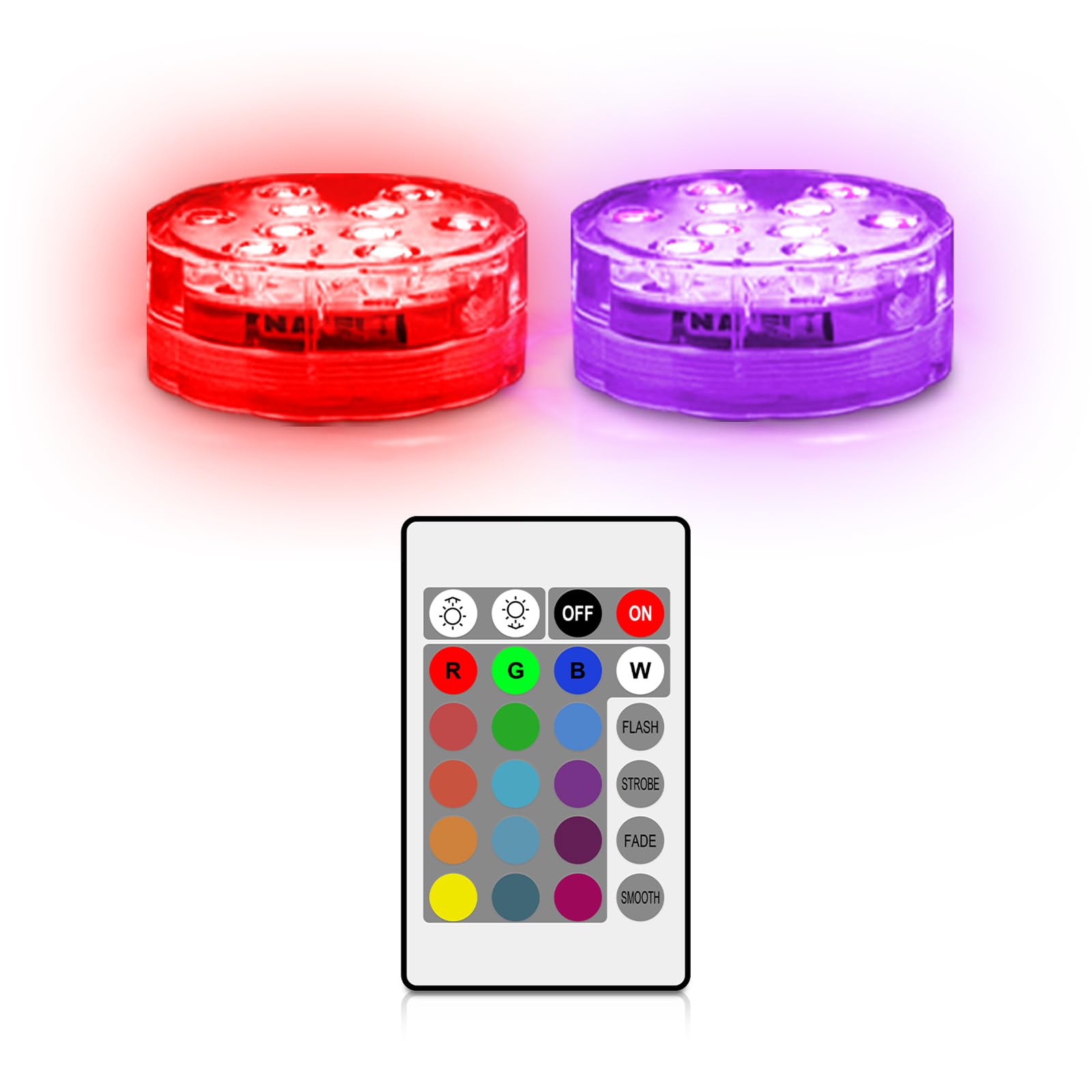 Snapklik.com : Pumpkin Lights For Inside Pumpkin, 16 Color Changing ...