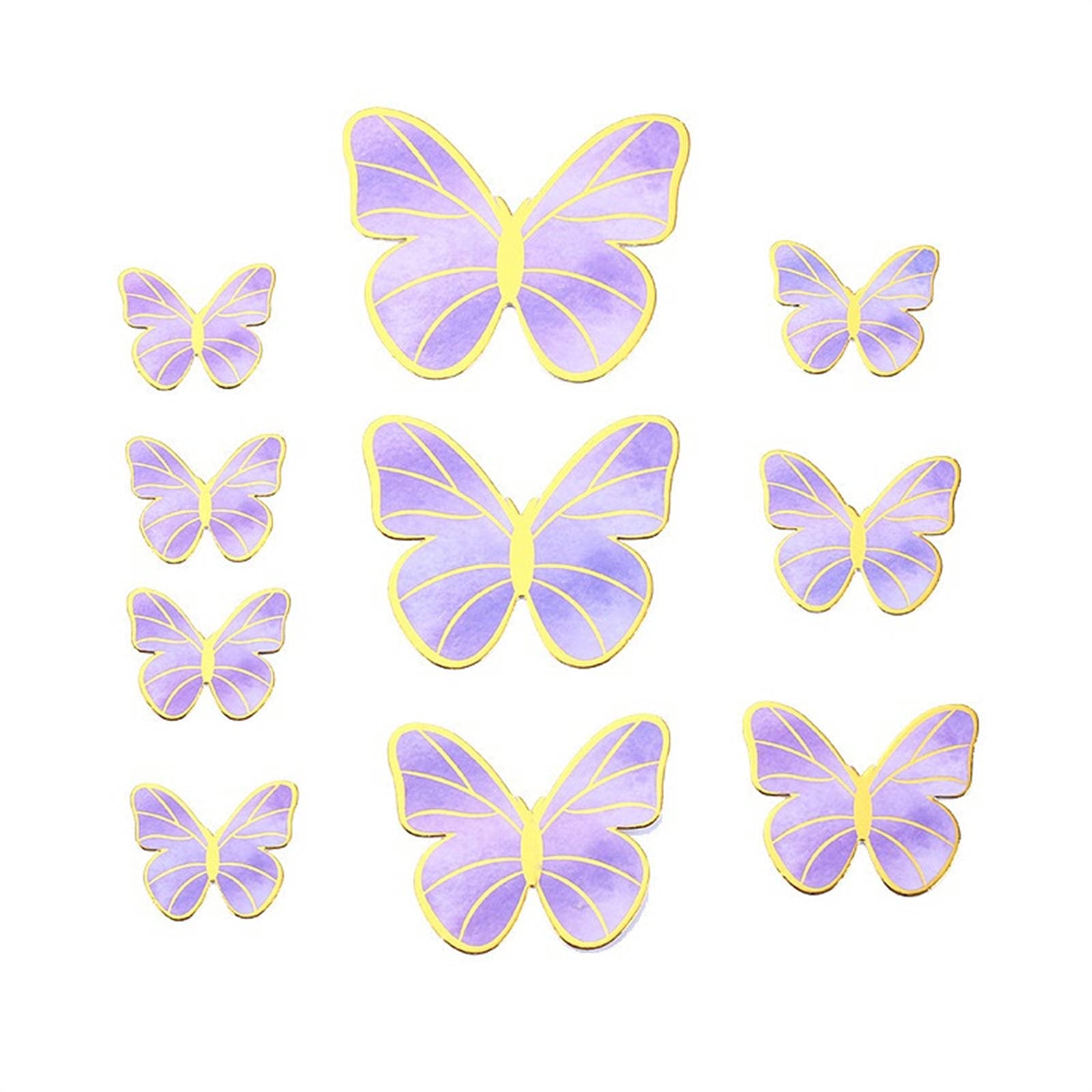 Mariposa De Color Morado