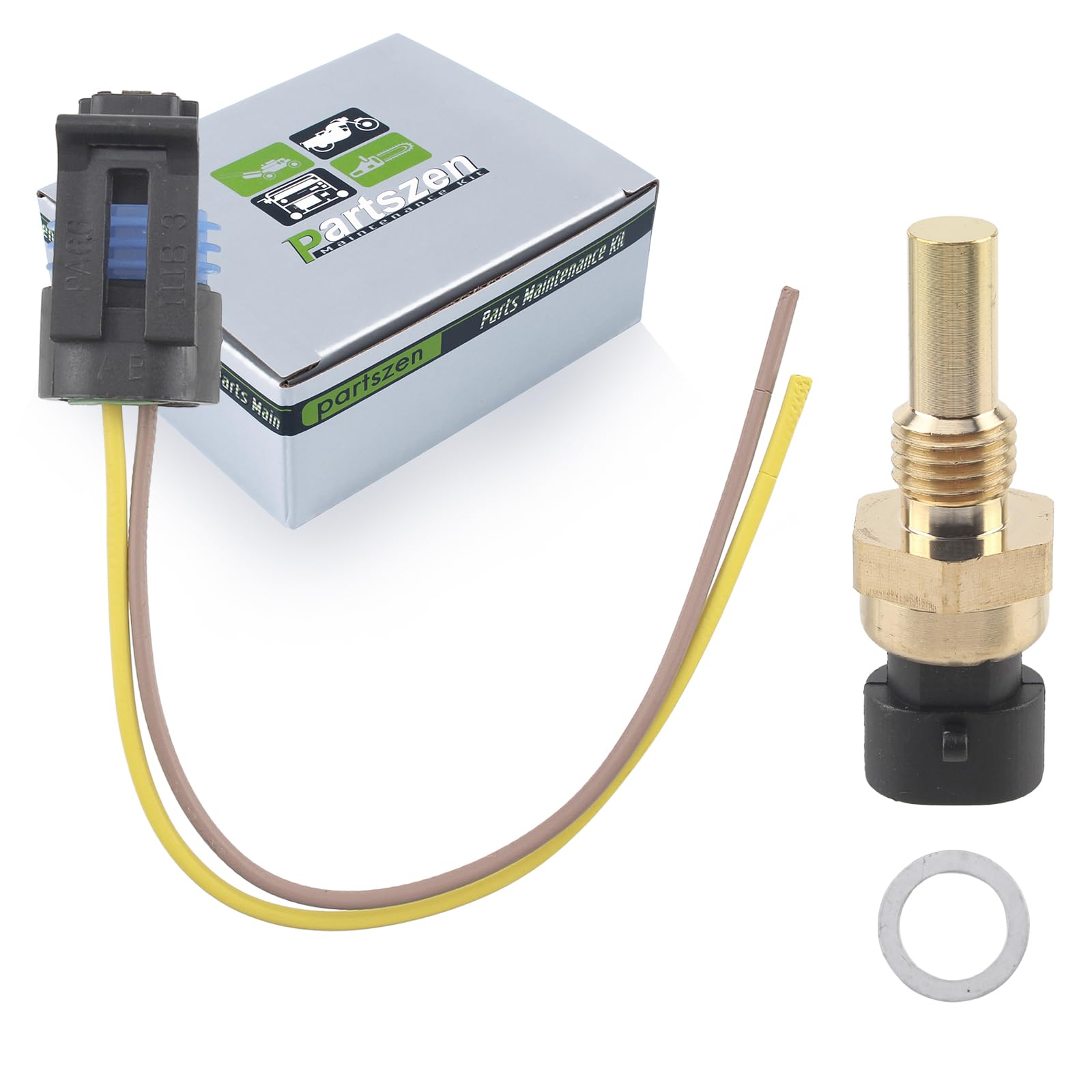 Amazon.com: partszen 12608814 Engine Coolant Temperature Sensor ...