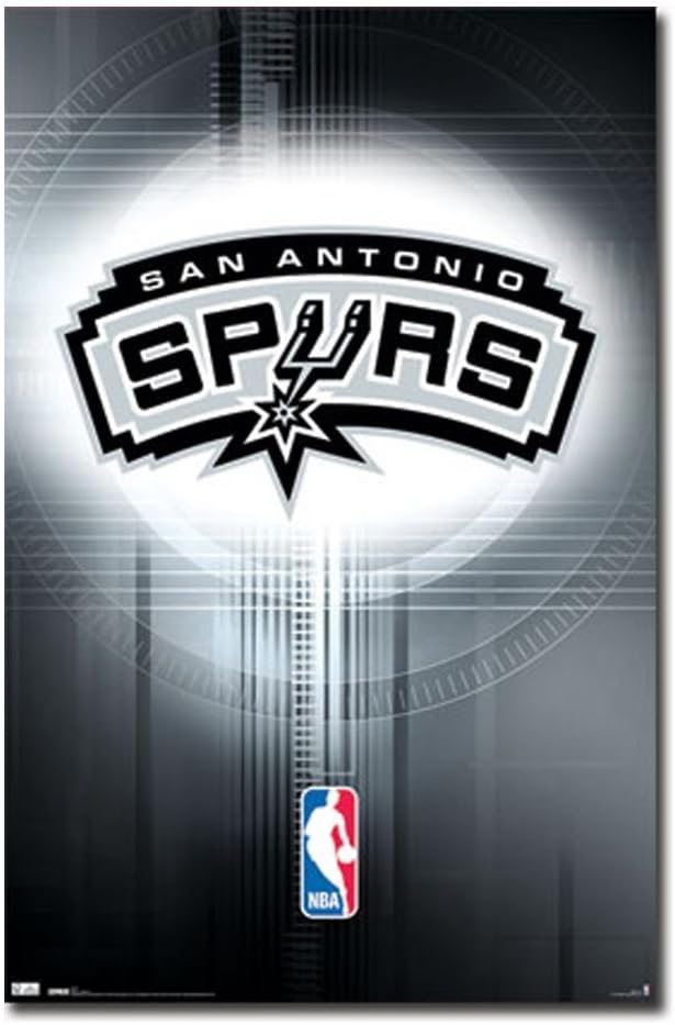 Amazon.com: San Antonio Spurs Logo 2010 Sports Poster Print by Trends ...