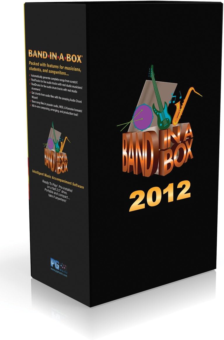 Amazon.com: Band-in-a-Box 2012 EverythingPAK Edition [Old Version, Win ...