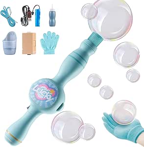 Amazon.com: Elastic Bubble Fog Wand, Magic Smoke Bubble Machine with ...