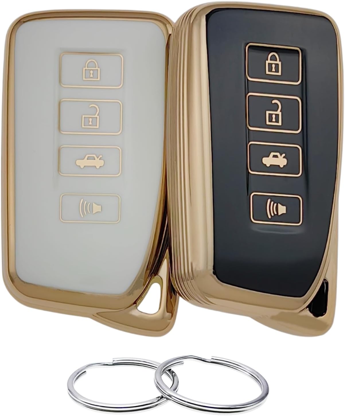 Amazon.com: REPROTECTING TPU Key Fob Cover Compatible with 2013-2021 ...