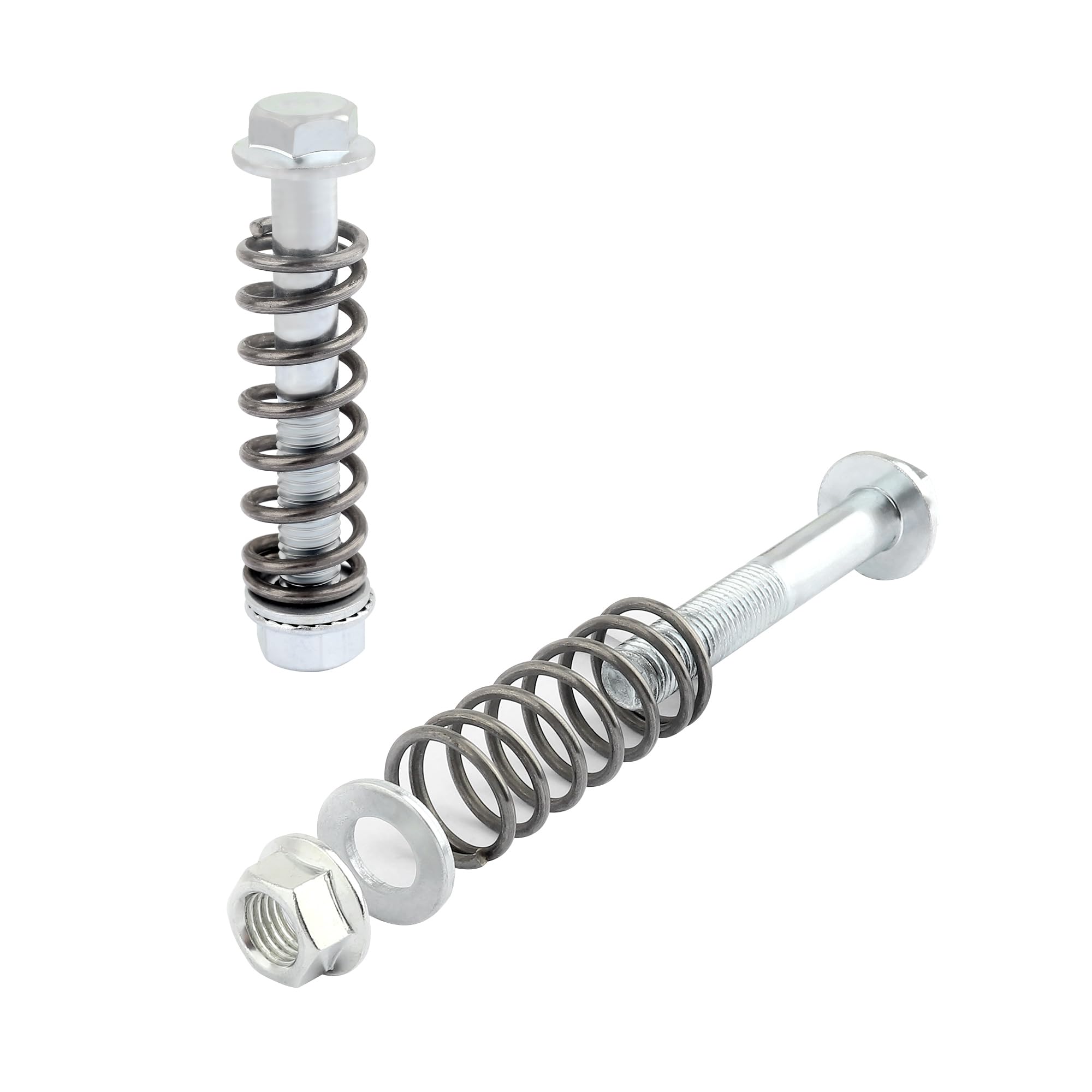 Amazon.com: M10x1.25x75mm Exhaust Bolts and Nuts Kit,Includes 2 Sets ...