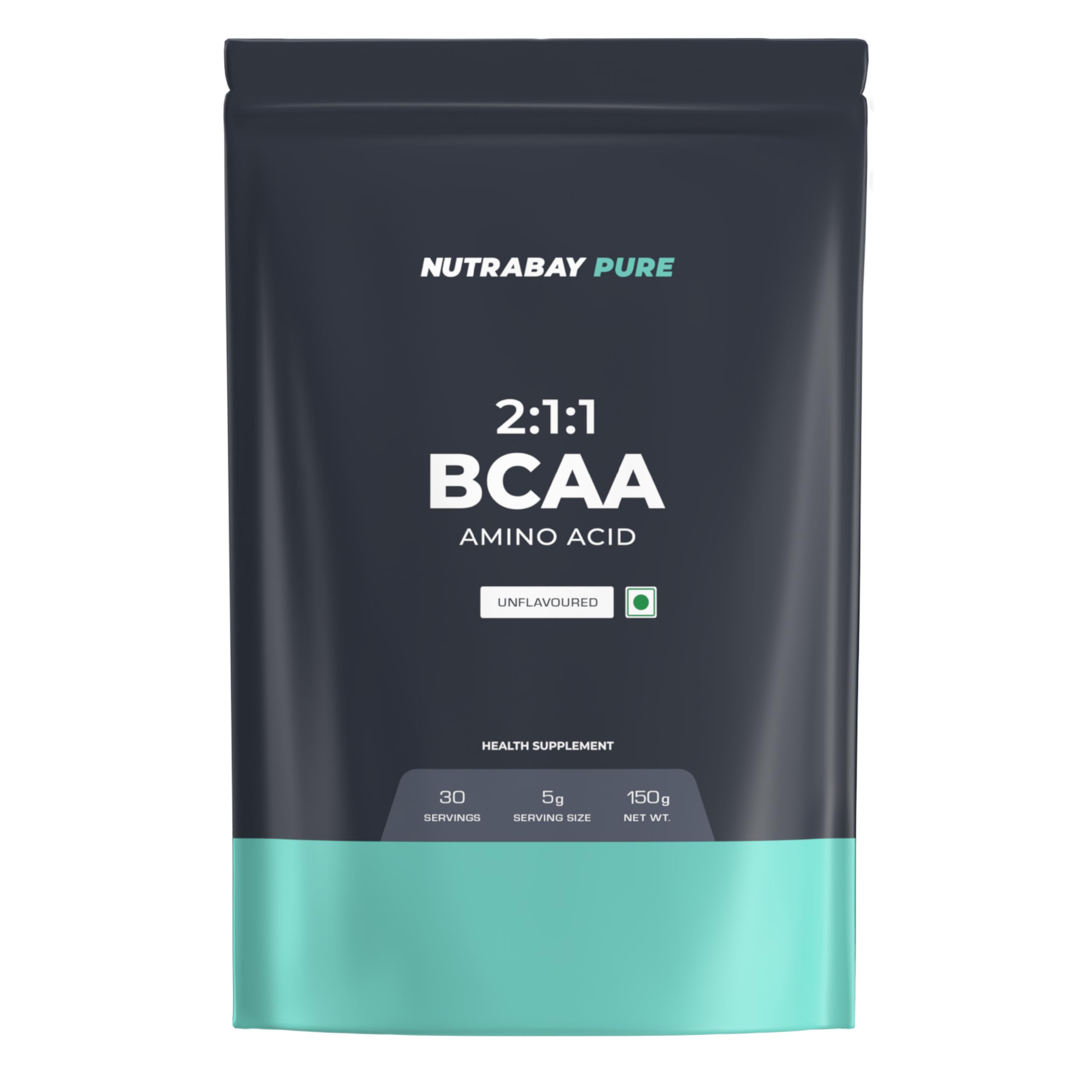 Buy Nutrabay Pure BCAA 2:1:1-5g Vegan BCAAs, Intra/Post Workout Amino ...