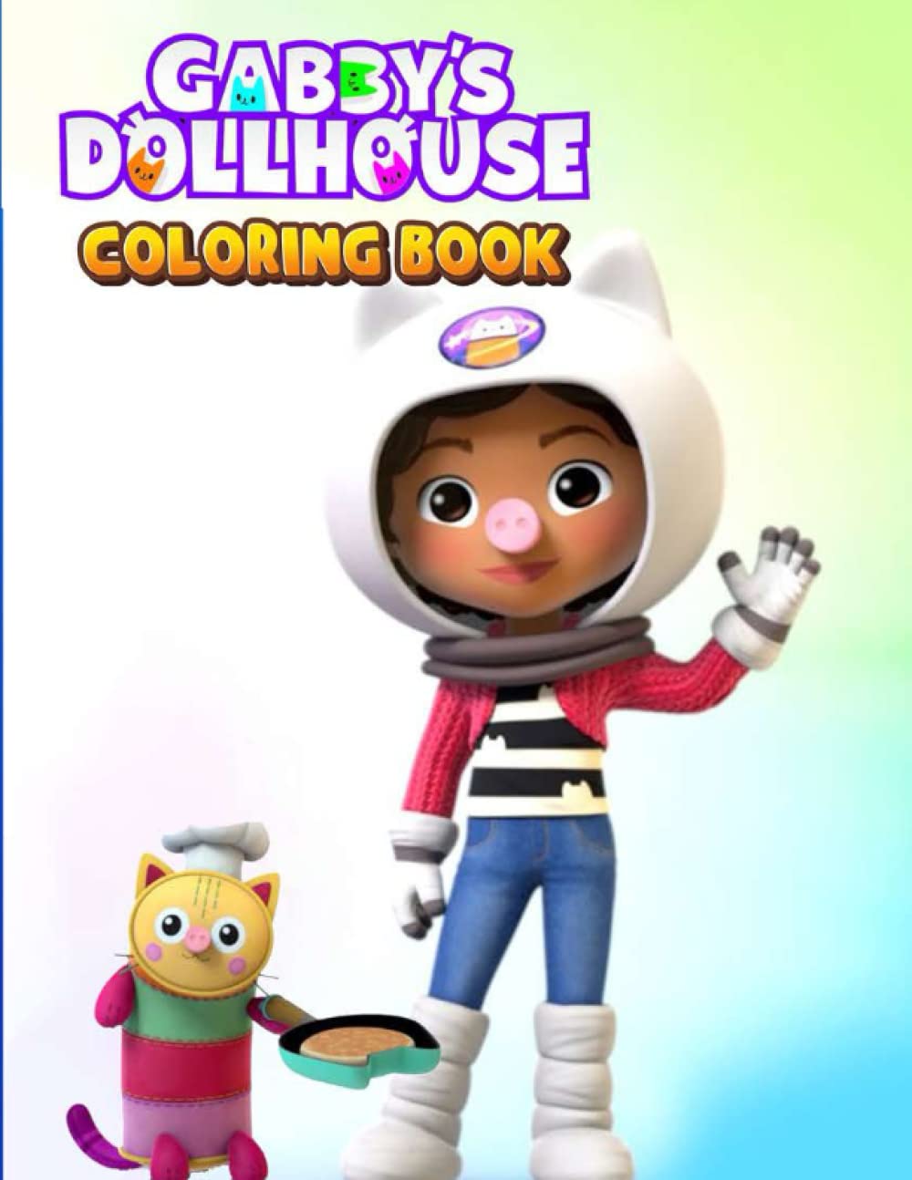 Gabbys Dollhouse Coloring Book Jumbo Coloring Book For Kids Gabbys ...