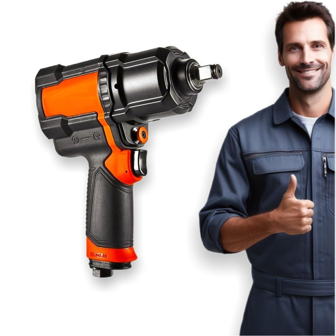 Earthquake XT 1/2 in. Composite Air Impact Wrench, Powerful Twin-Hammer ...