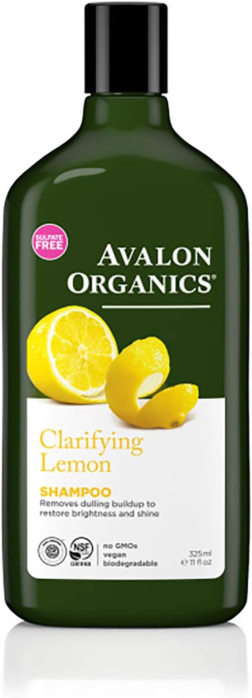 Amazon.com : Avalon Organics Shampoo, Clarifying Lemon, 11 Oz : Hair ...