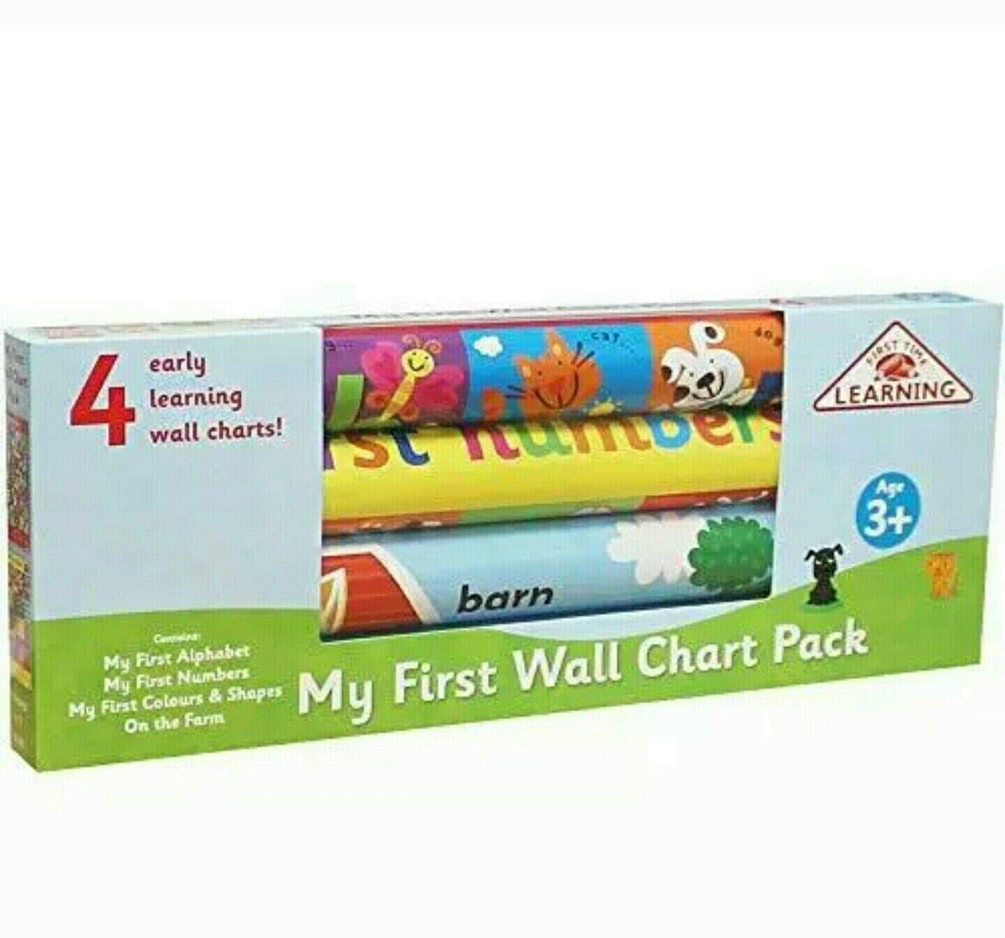 Autumn Publishing My Wall Chart Pack: Ages 3 and Above : Amazon.co.uk ...