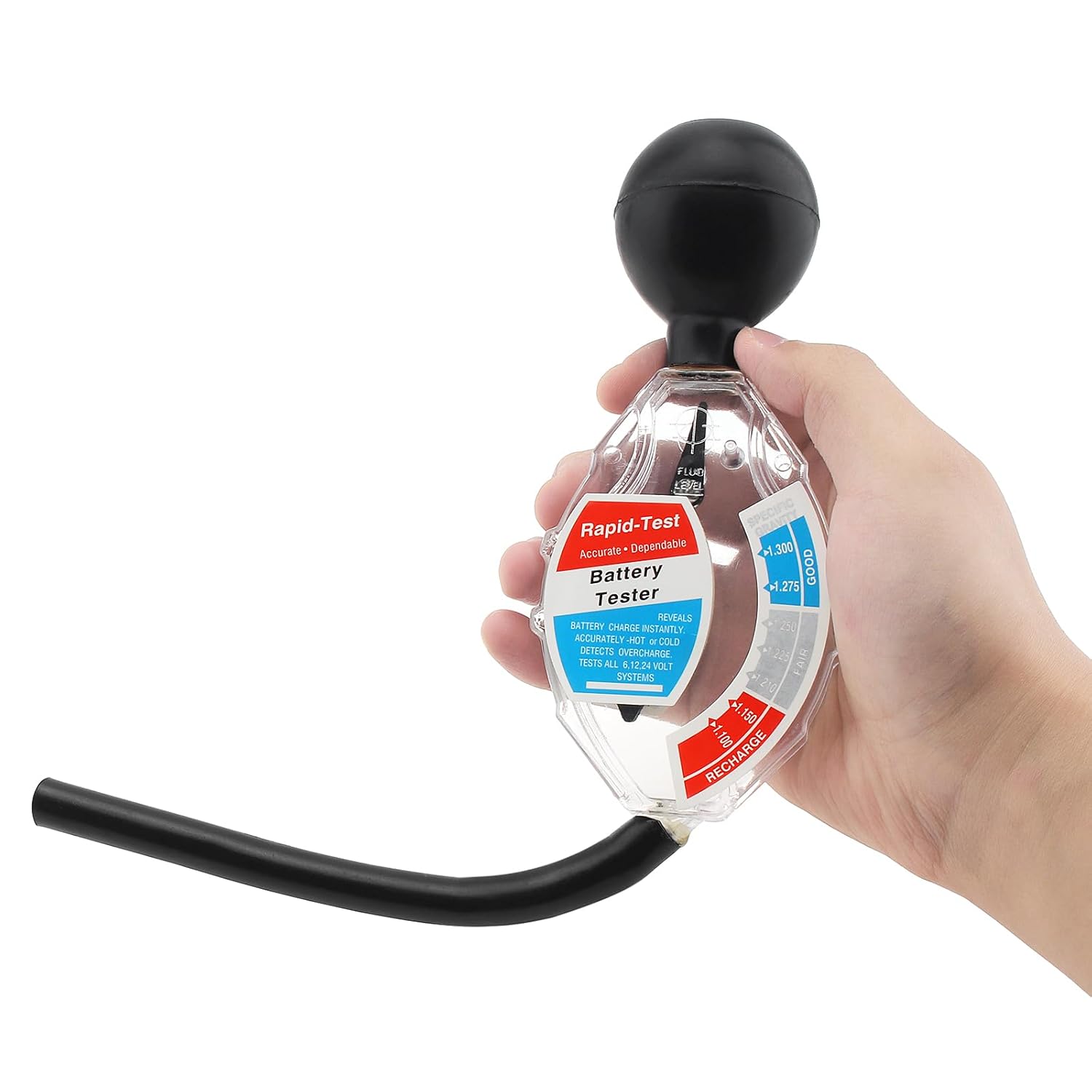 Battery Hydrometer, 6V 12V 24V Golf Cart Deep Cycle Battery Hydrometer ...