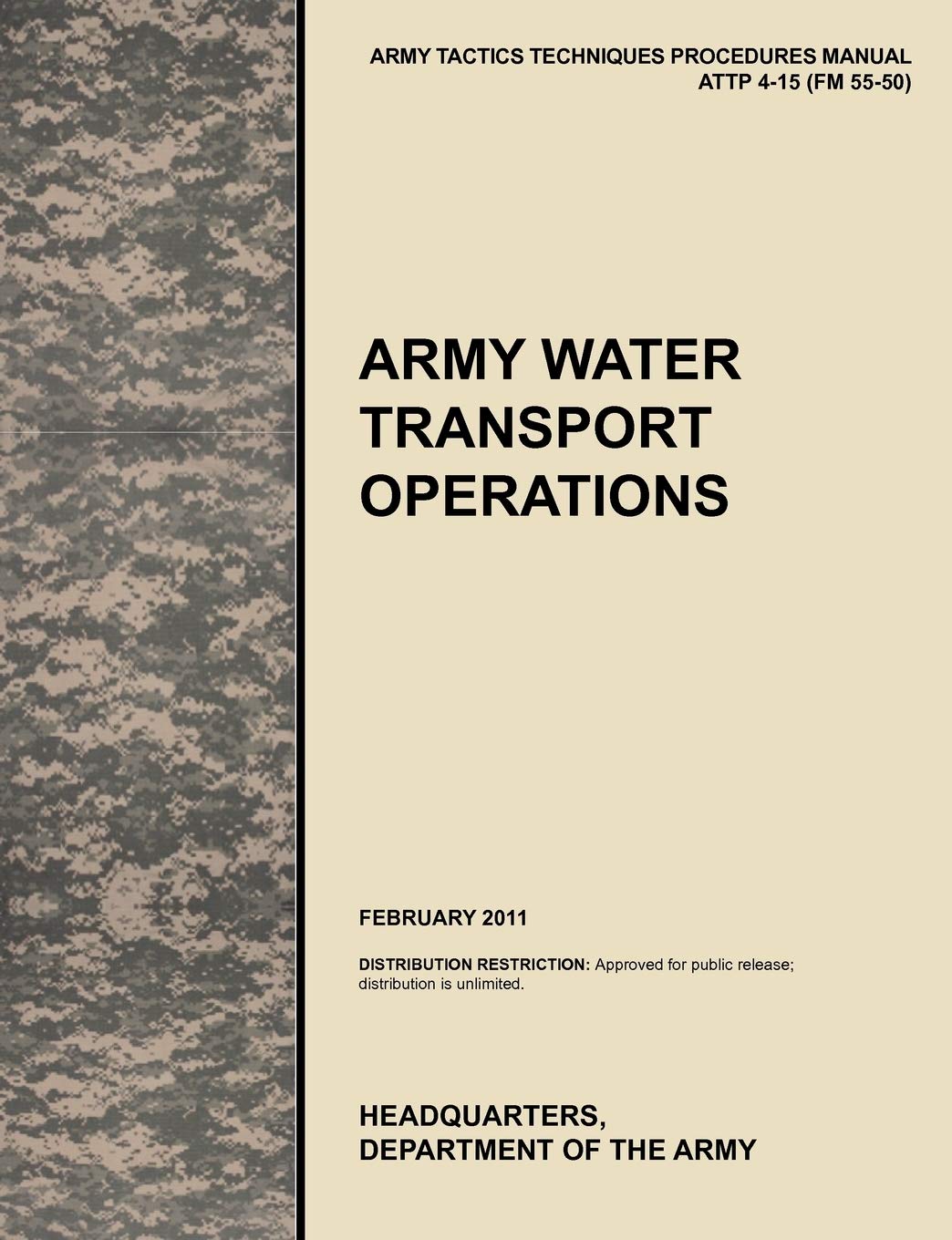 Army Water Transport Operations: The official U.S. Army Tactics ...