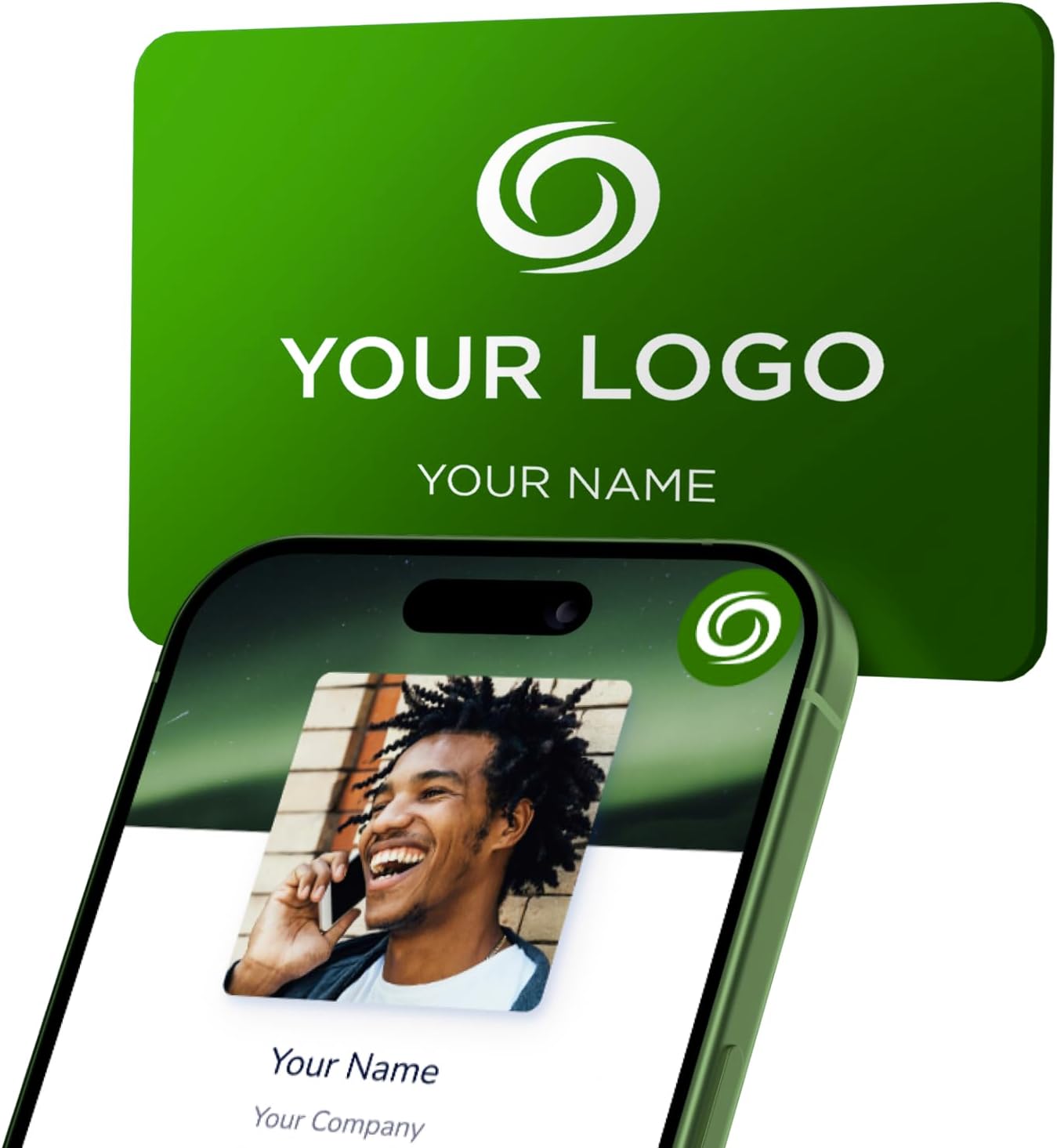 Amazon.com: Linq Fully Custom Logo Digital Business Card - Smart NFC ...
