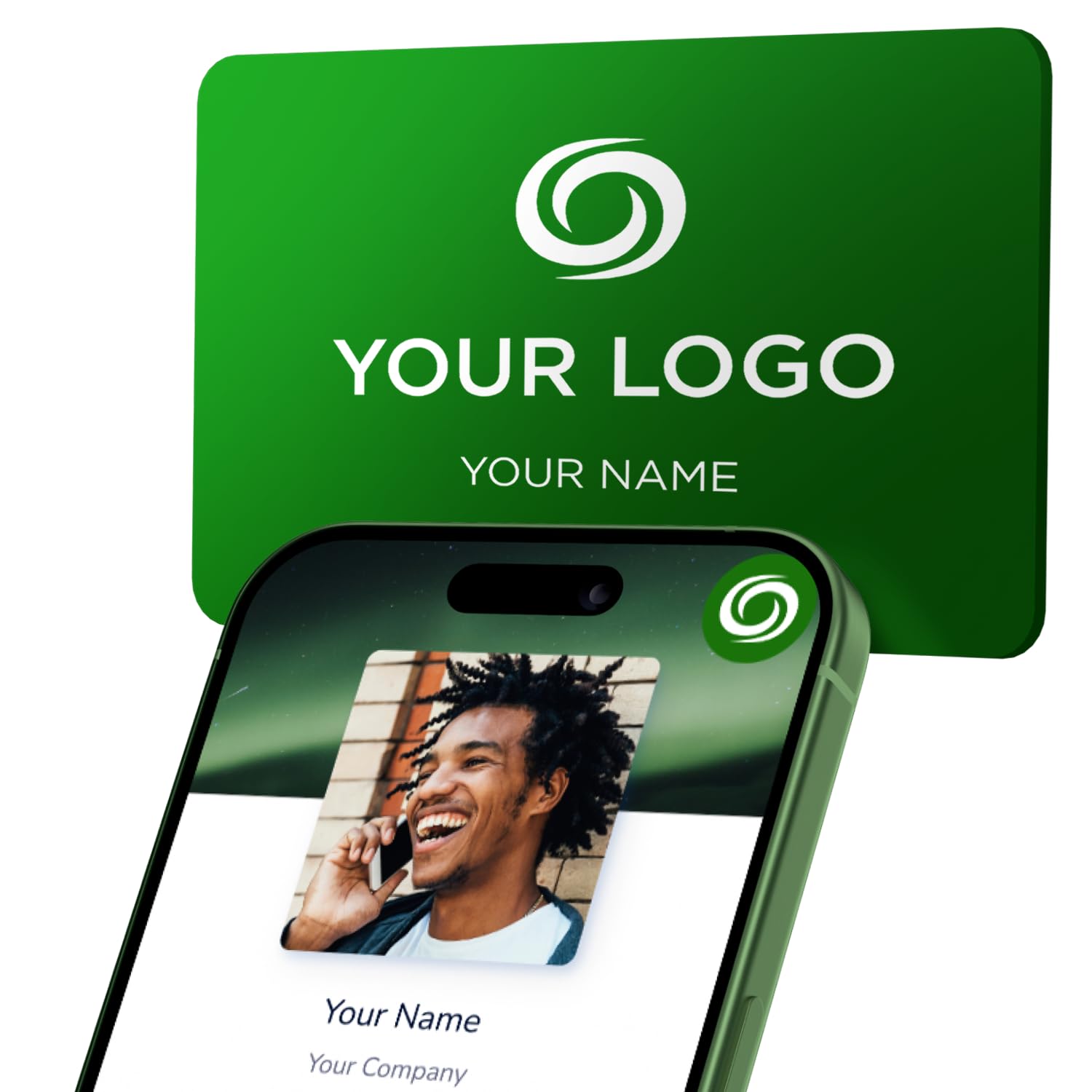 Amazon.com: Linq Fully Custom Logo Digital Business Card - Smart NFC ...