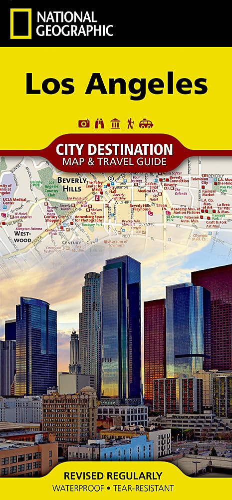 Los Angeles Map (National Geographic Destination City Map): National ...