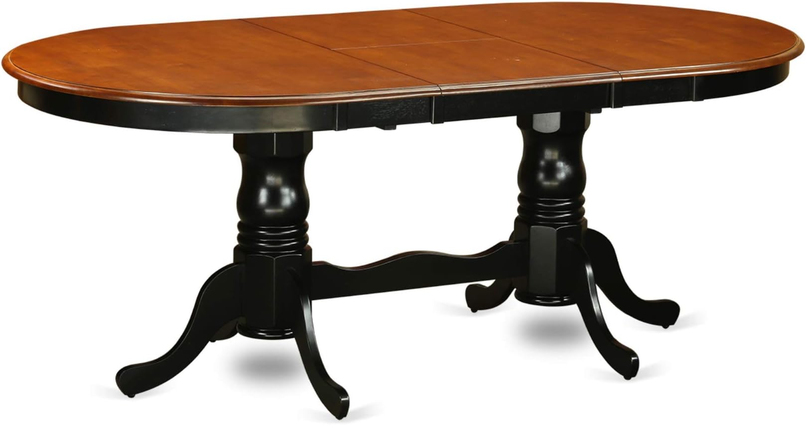Amazon.com - Acme Dresden Double Pedestal Dining Table in Cherry Oak ...