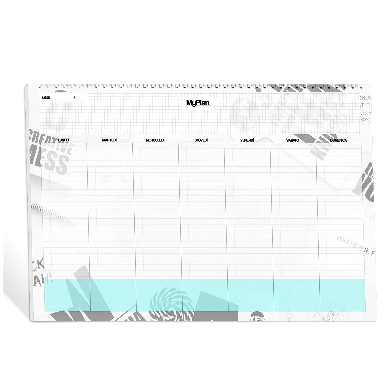 Italian Weekly Planner A3 - Planning Settimanale da Tavolo 2024 A3 ...