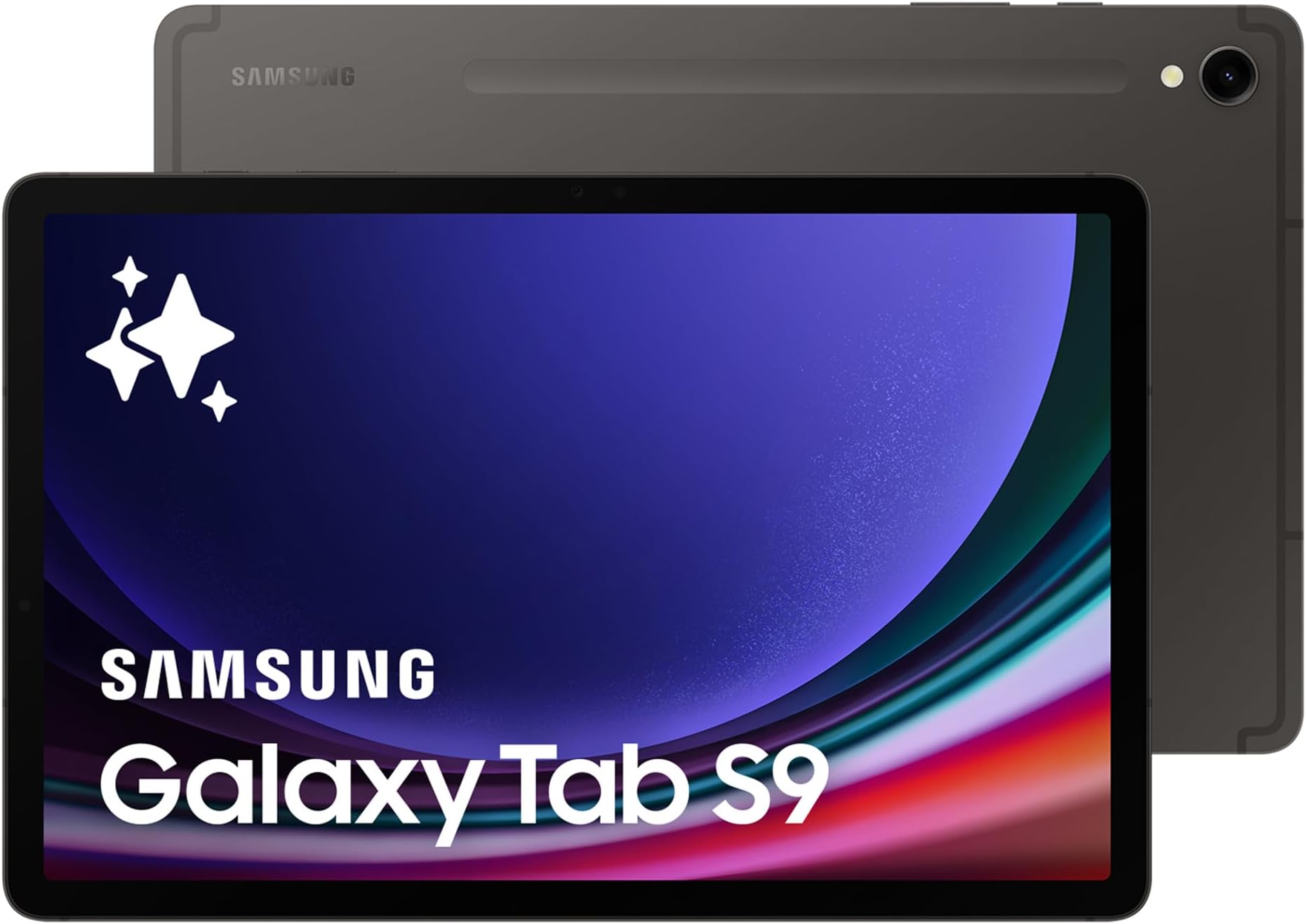 Samsung Galaxy Tab S9 WiFi Android Tablet, 128GB Storage, S Pen ...