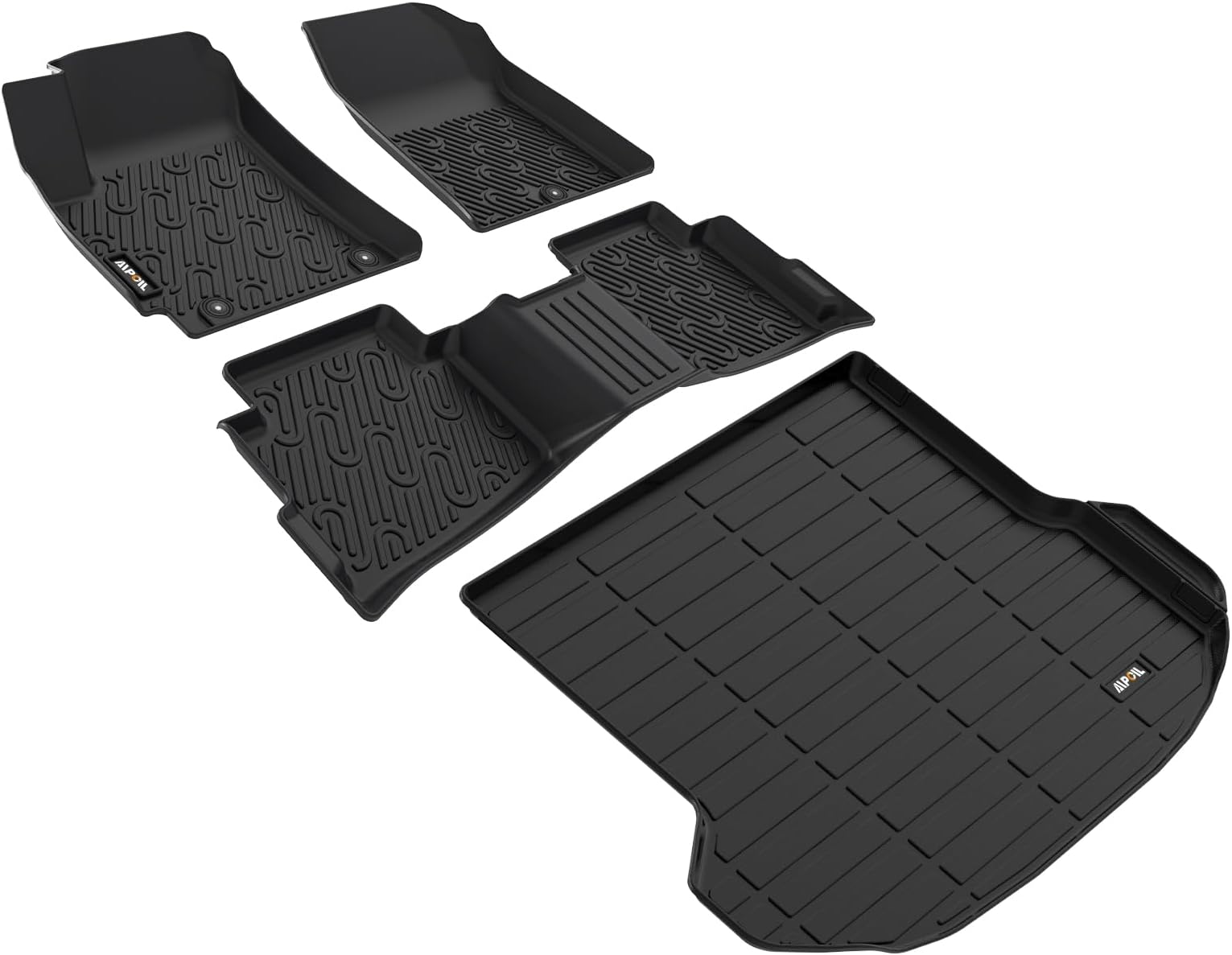 Amazon.com: AIPOIL® Floor Mats & Cargo Liner Set for 2020 2021 2022 2023 Kia Seltos All Weather ...