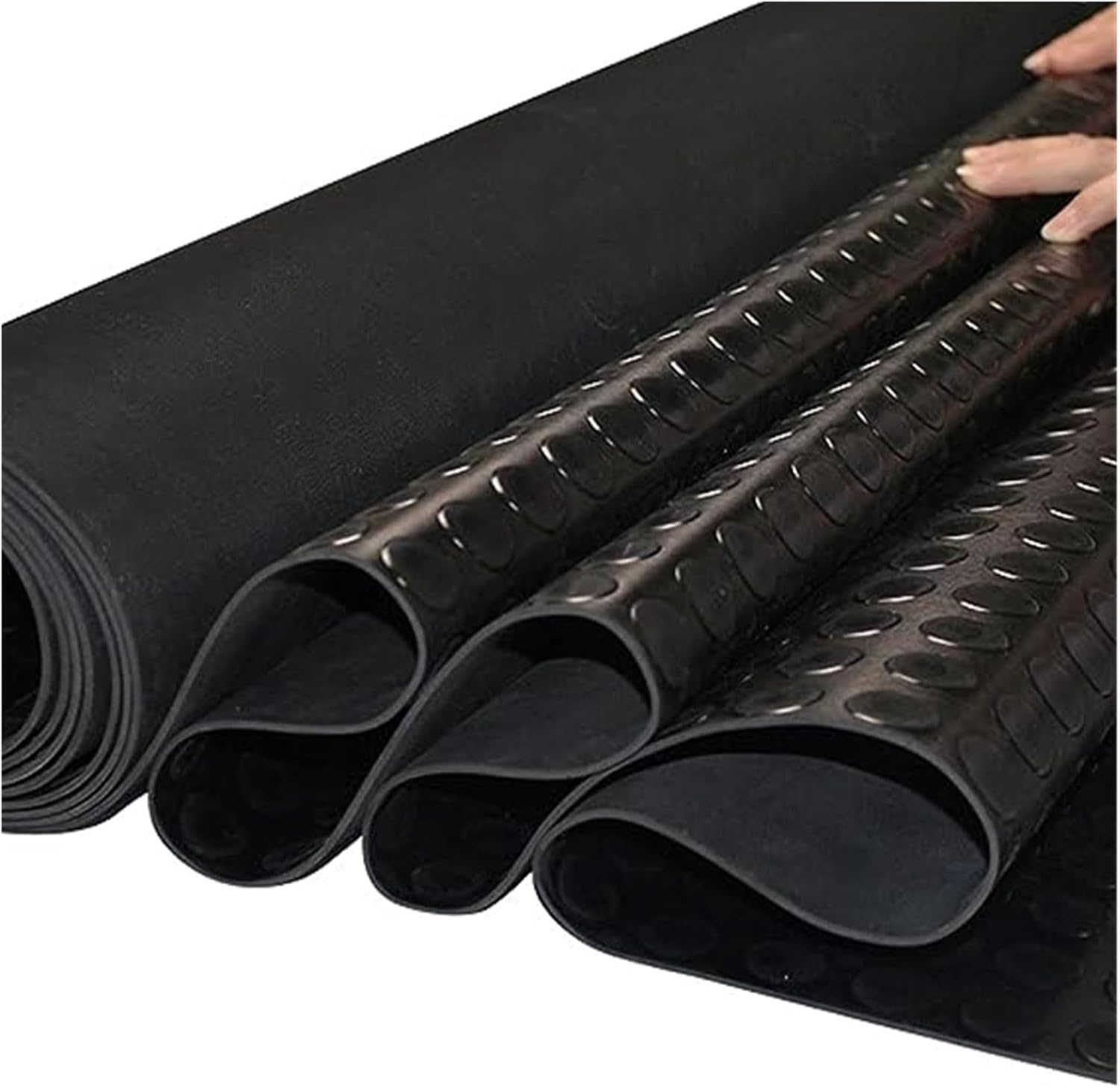 Amazon.com: SRNSAEB 1/8 Inch Thickened Heavy Duty Rubber Matting for ...