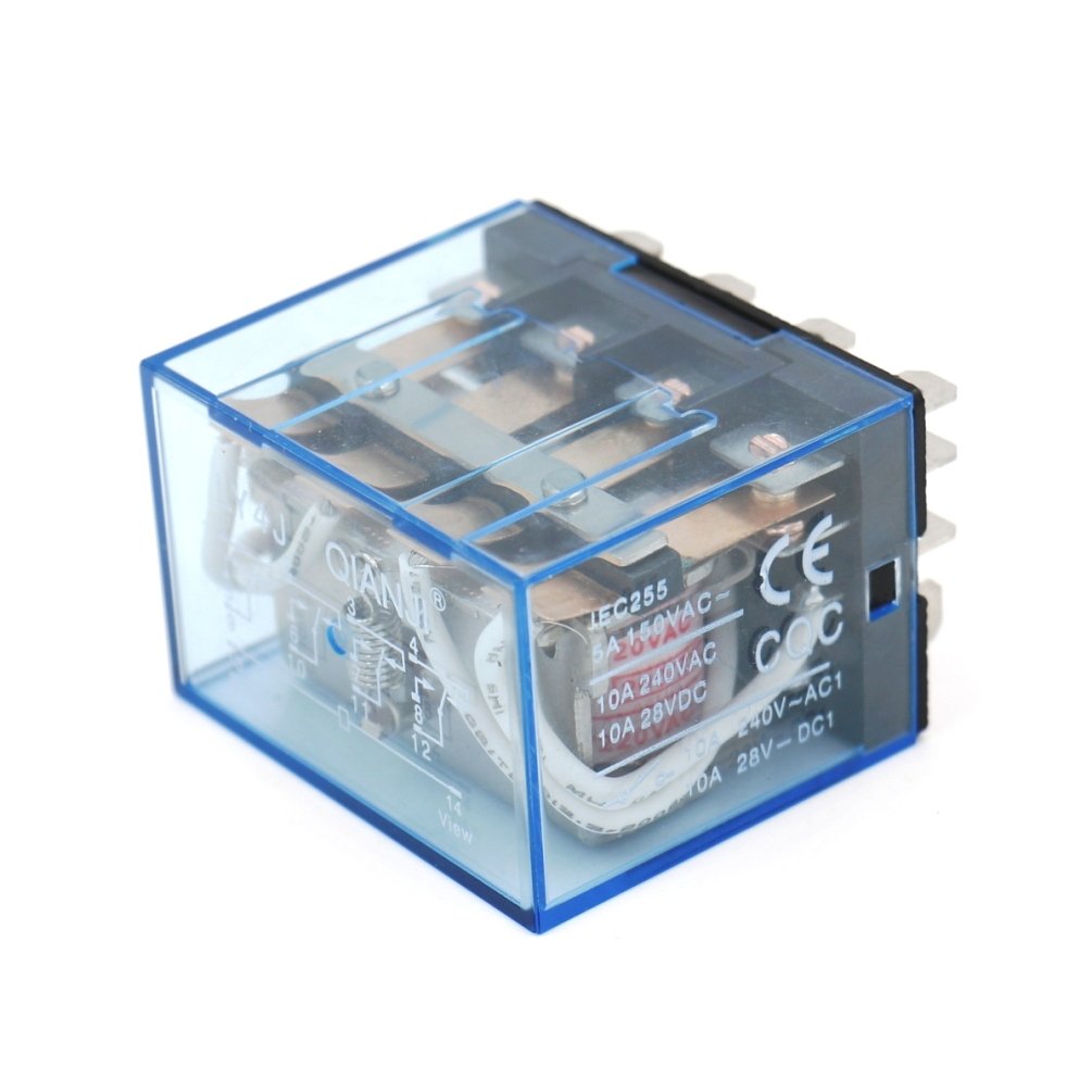Baomain General Purpose Power Relay LY4J AC 200/220V 14 pin Terminal ...