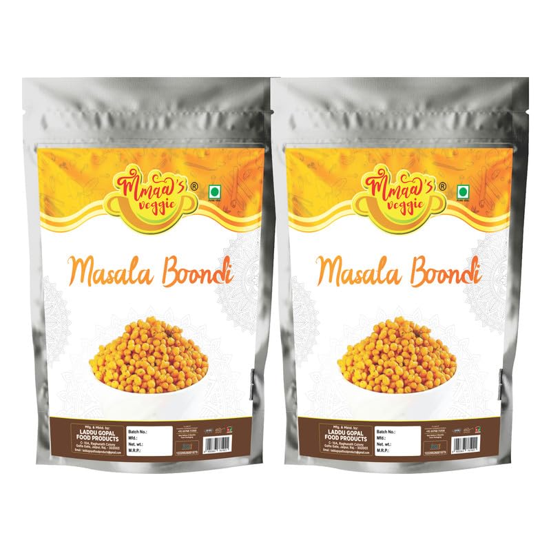 Mmaa's Veggie Charkhi Boondi (Masala Boondi) for Raita | Spicy ...