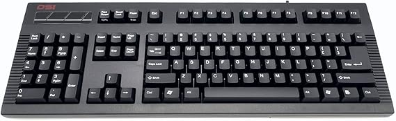 Amazon.com: DSI Left Handed Mechanical Keyboard Cherry MX Red KB-DCK ...