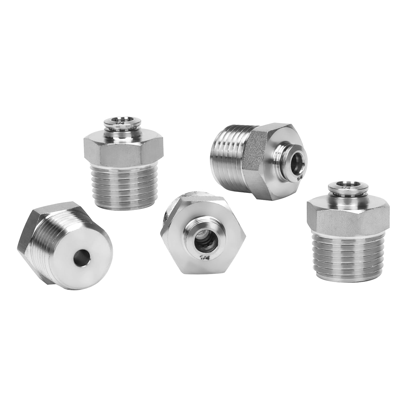 Snapklik.com : DERPIPE Push To Connect Fitting - 304 Stainless Steel ...