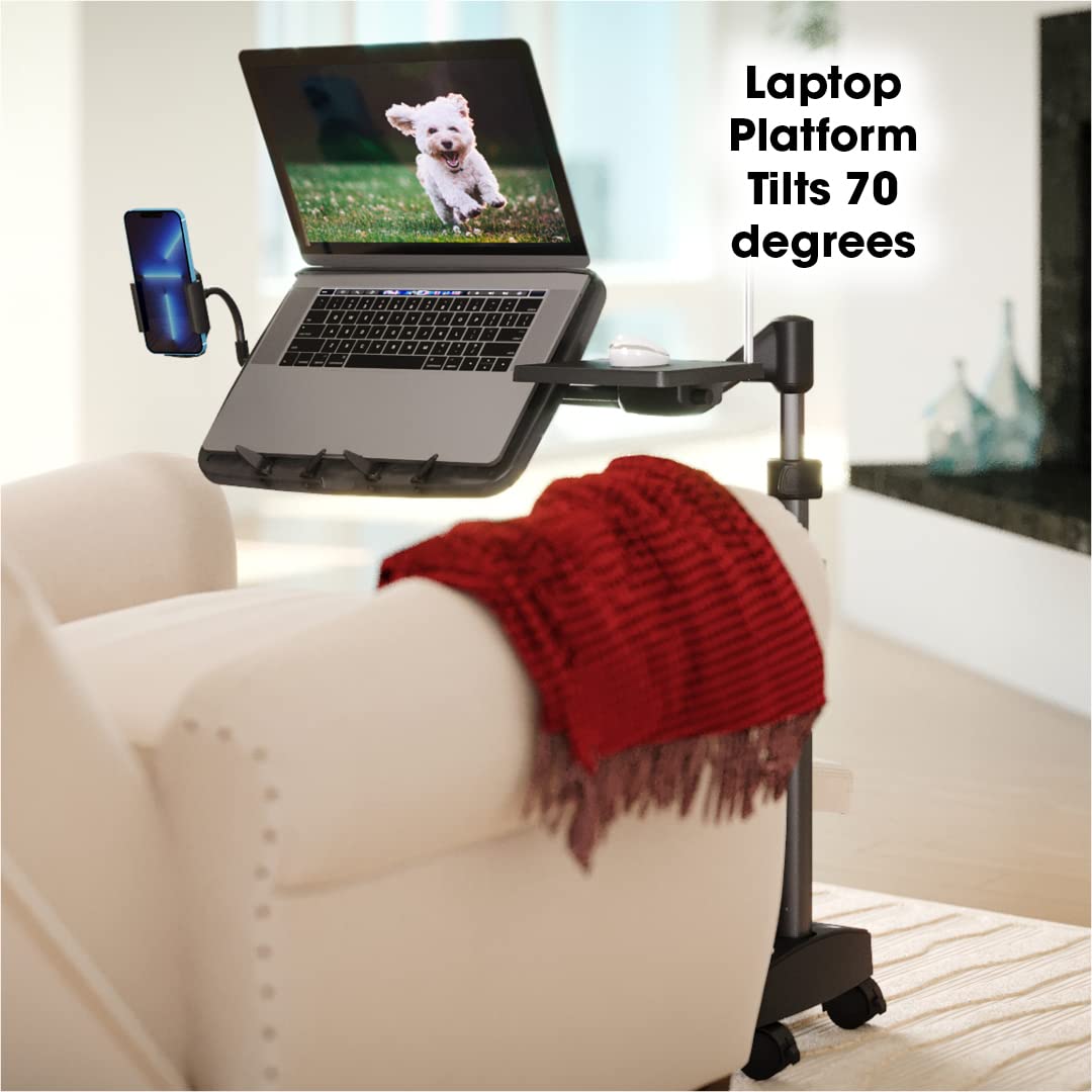 Snapklik.com : LEVO G2 V16 Mobile Laptop Stand Desk Rolling Cart