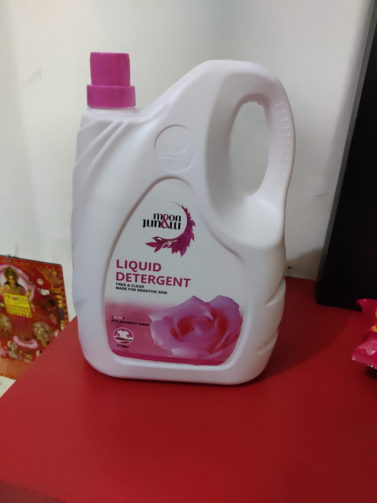 Moon & Mount liquid detergent 5 litre top load front load, detergent ...