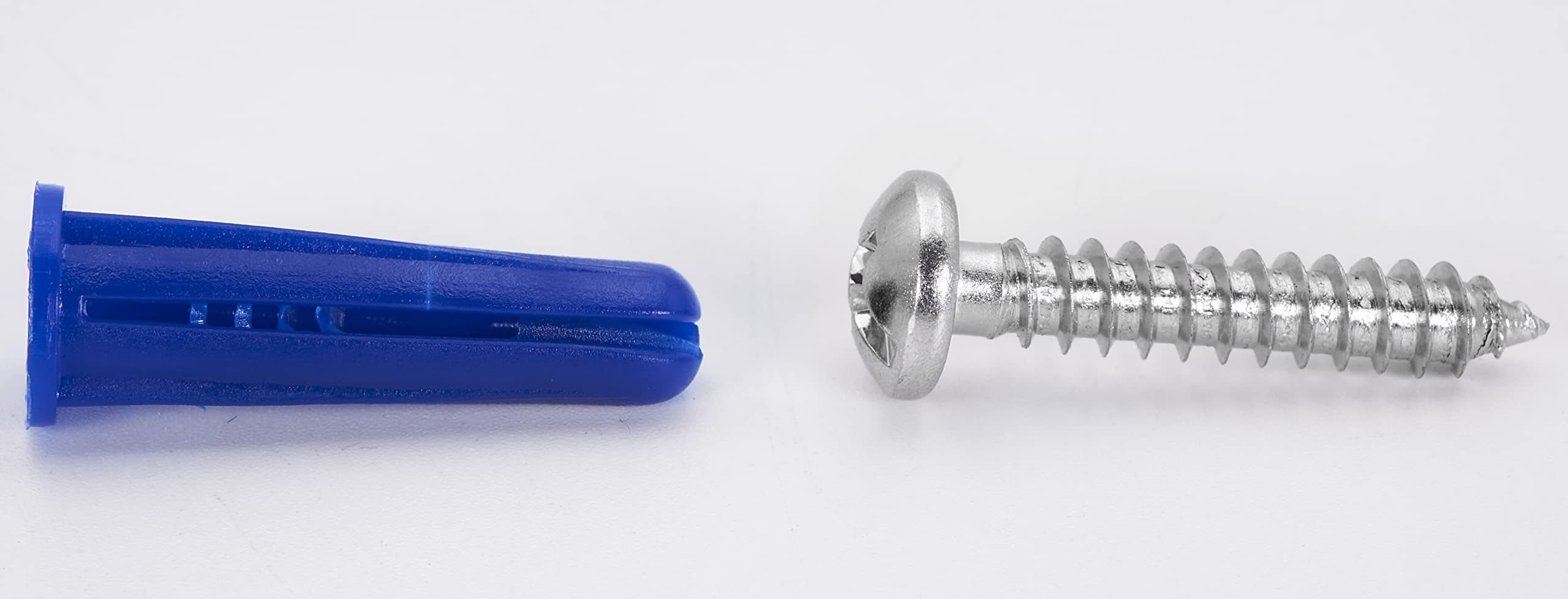 Snapklik.com : CONFAST #10-12 Plastic Conical Blue Bantam Drywall Wall ...