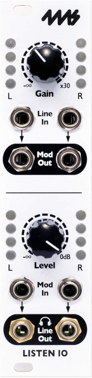 Amazon.com: 4MS LIO Listen IN/OUT Modular Syth Module : Musical Instruments