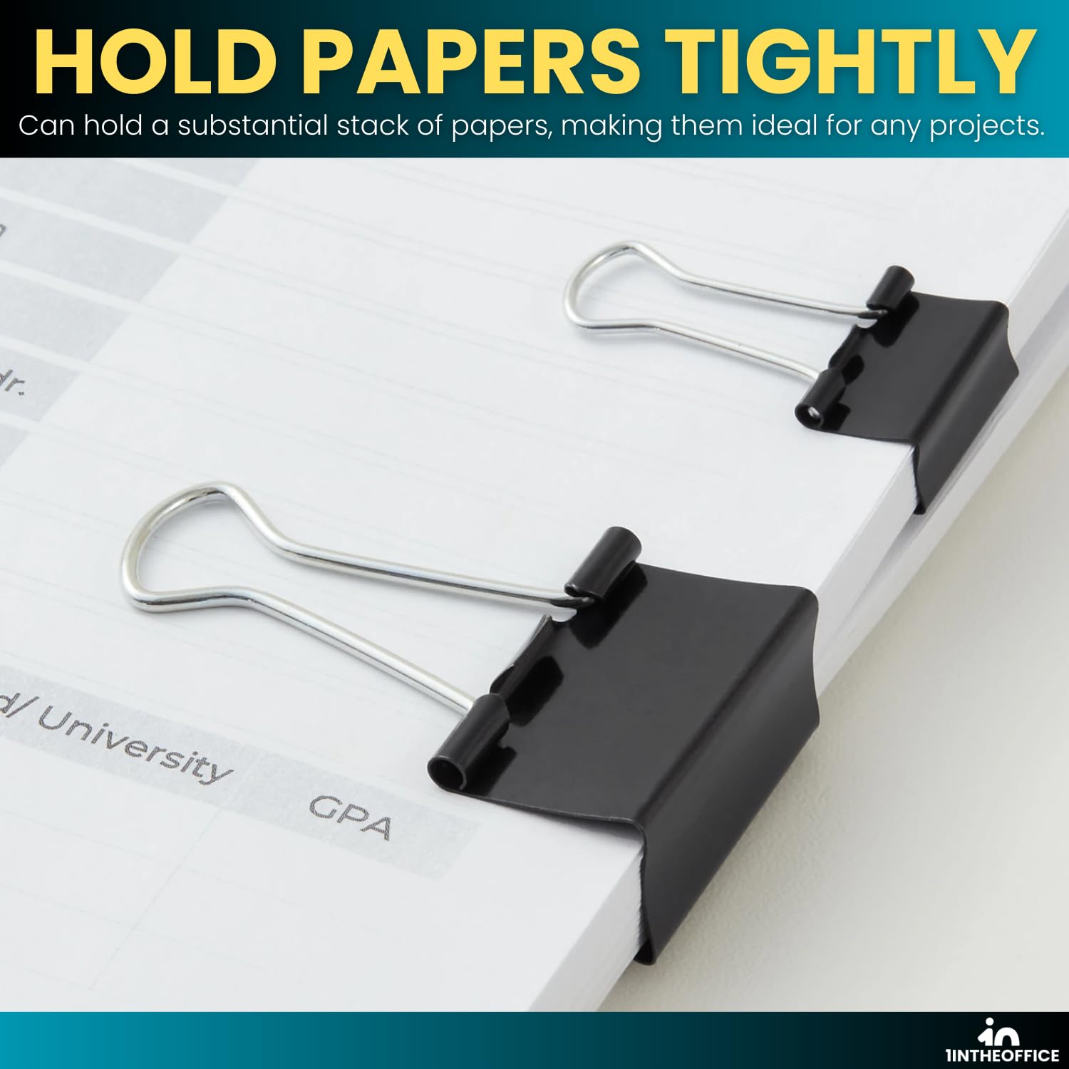 Snapklik.com : Binder Clips Assorted Sizes, Assorted Binder Clips ...