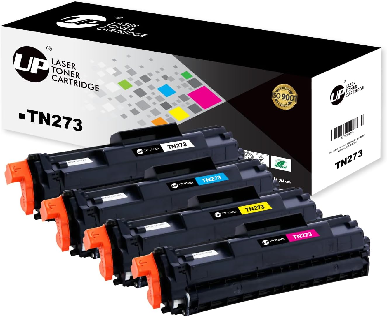 COPY CARE UPC UP 4-Color TN273 compatible Toner Cartridge Set for MFC ...