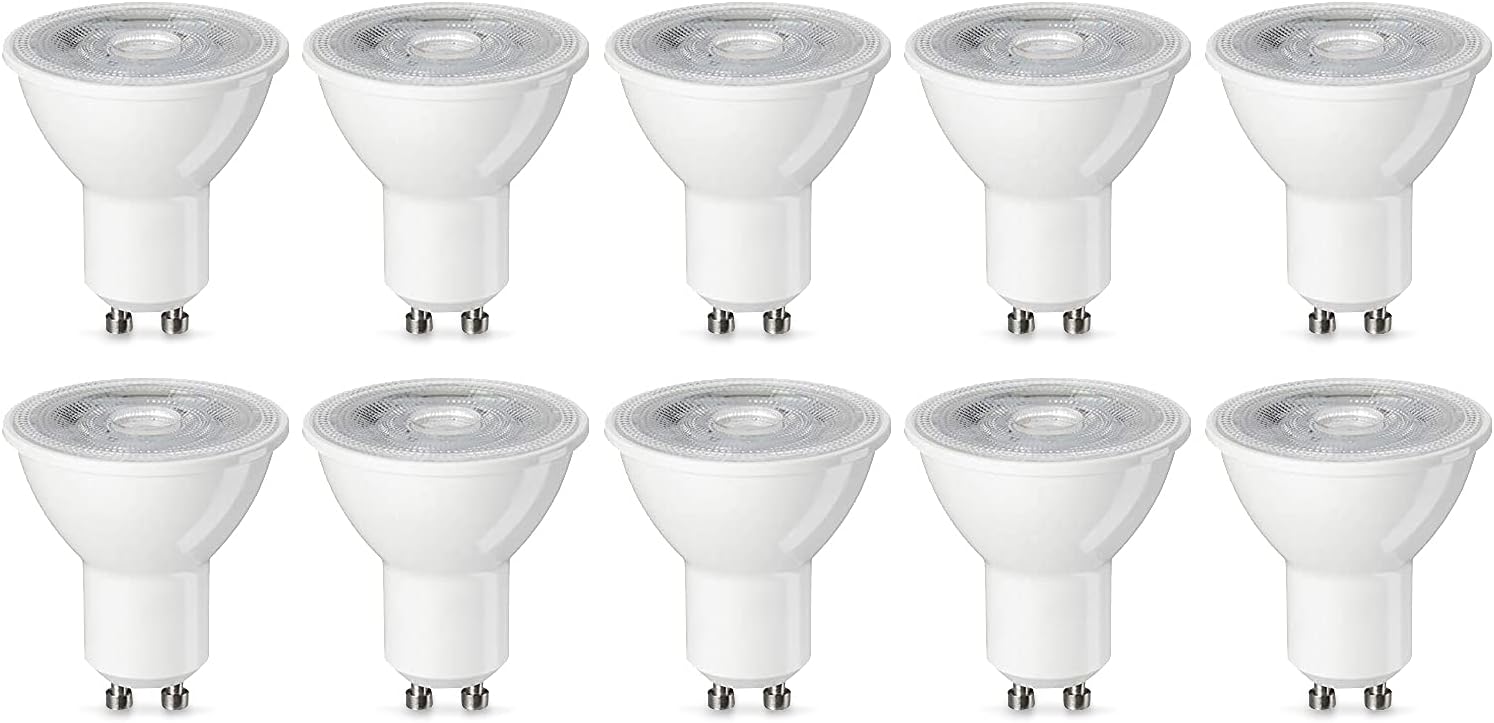 Amazon Basics Lot de 10 ampoules spot LED GU10, 3 W (équivalent à 35 W ...