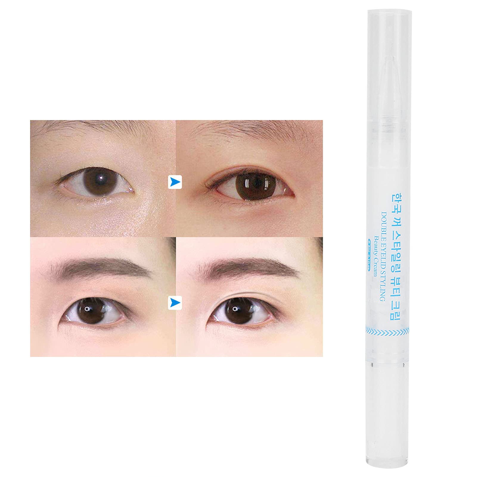 Single Eyelid White People