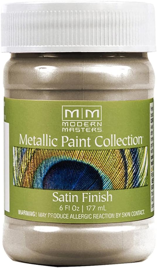 Paints Modern Masters Metallic Collection Shimmer 6oz. (Nickel ...