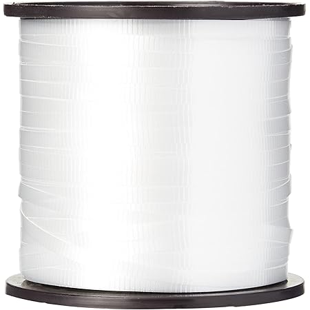 12 Rolls White Curling Ribbons for Gift Wrapping Crafting, 5mm Balloon ...