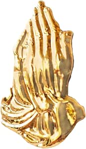 Alcoholics Anonymous Praying Hands Gilt Metal Pin Badge : Amazon.ca ...
