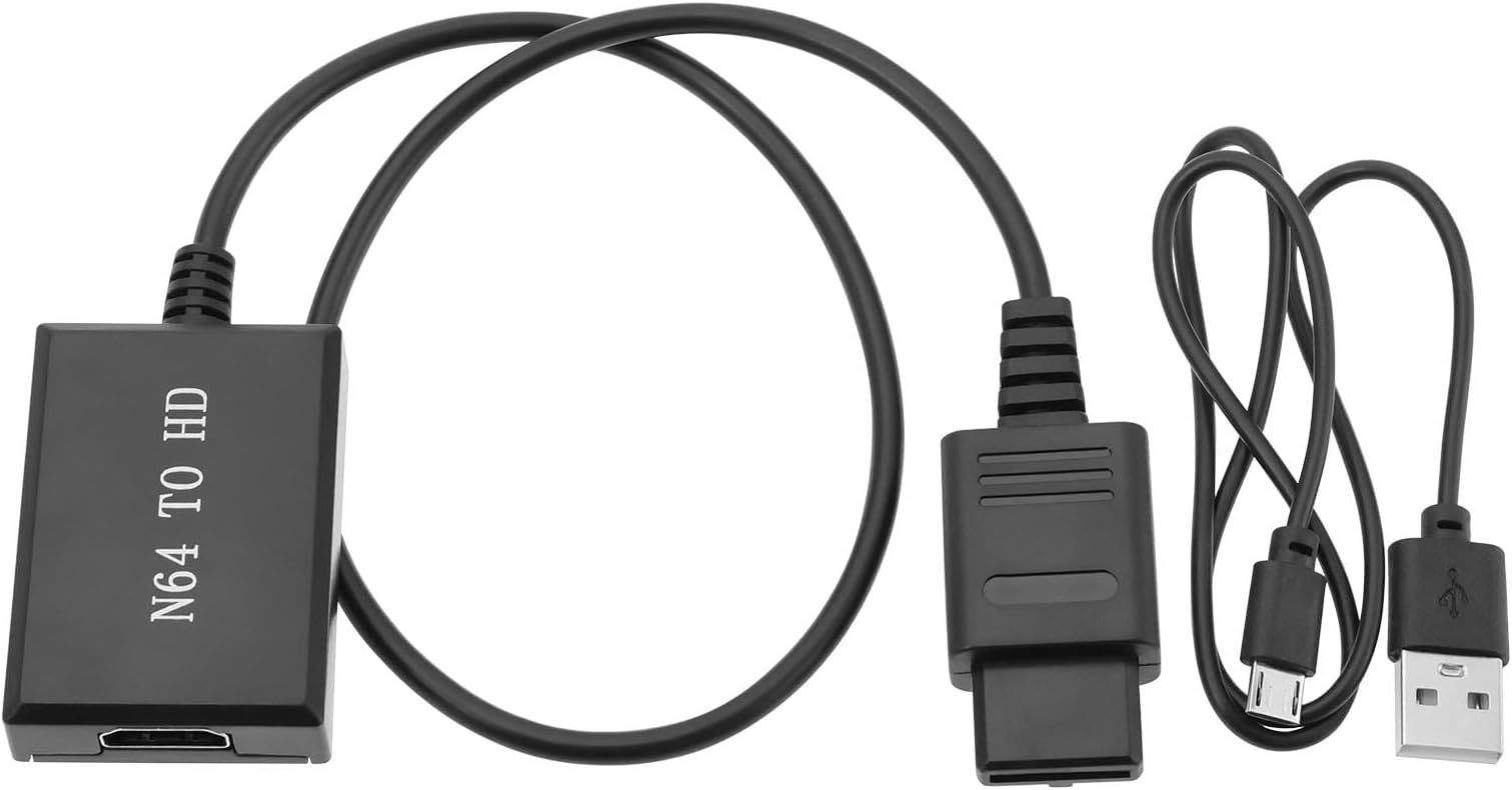 Amazon.com: AMANKA N64 to HDMI Converter Adapter with 720P/1080P Switch ...