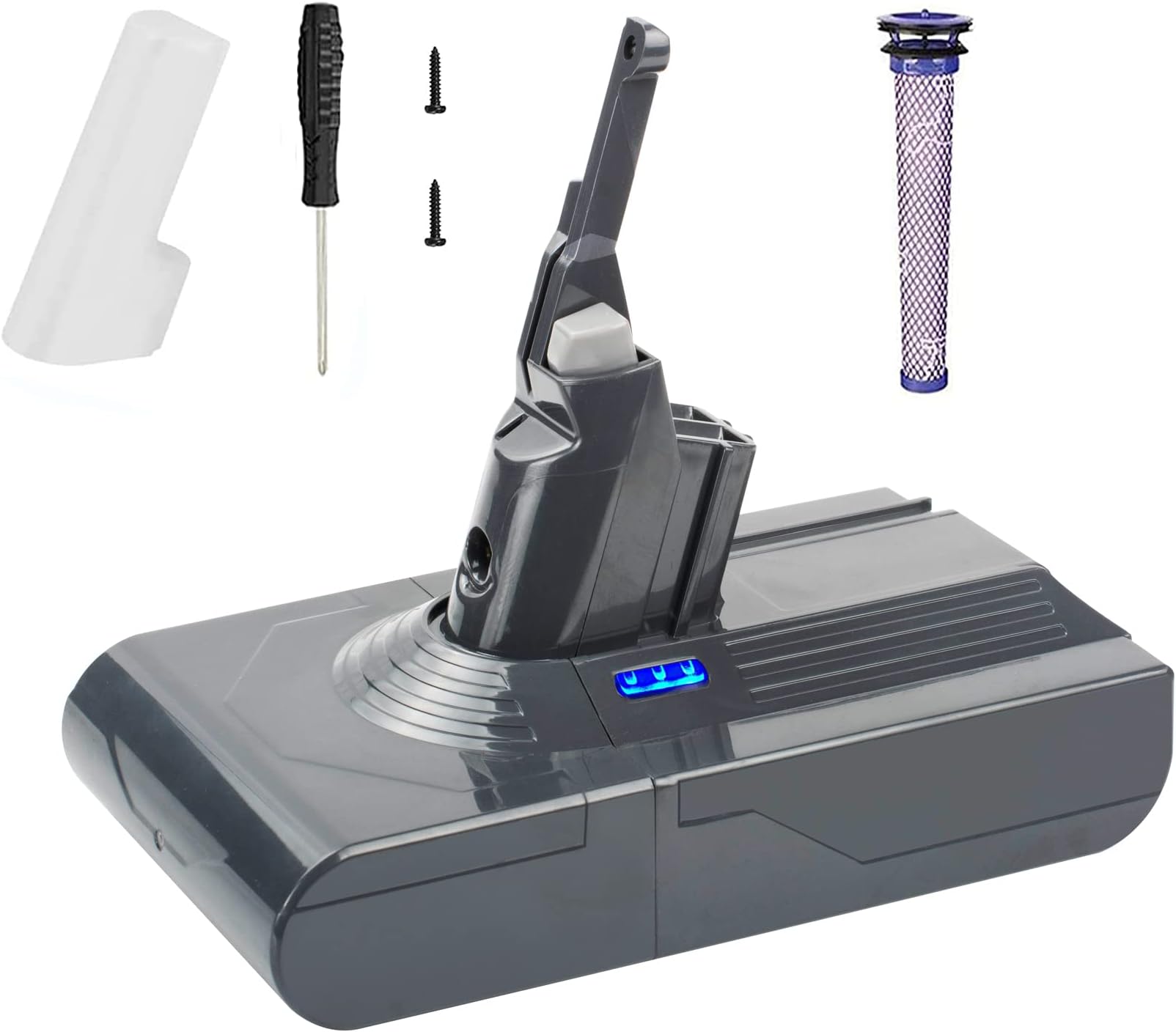 21.6V 4.5Ah V8 Battery Replacement for V8 Series V8 Animal V8 Absolute ...