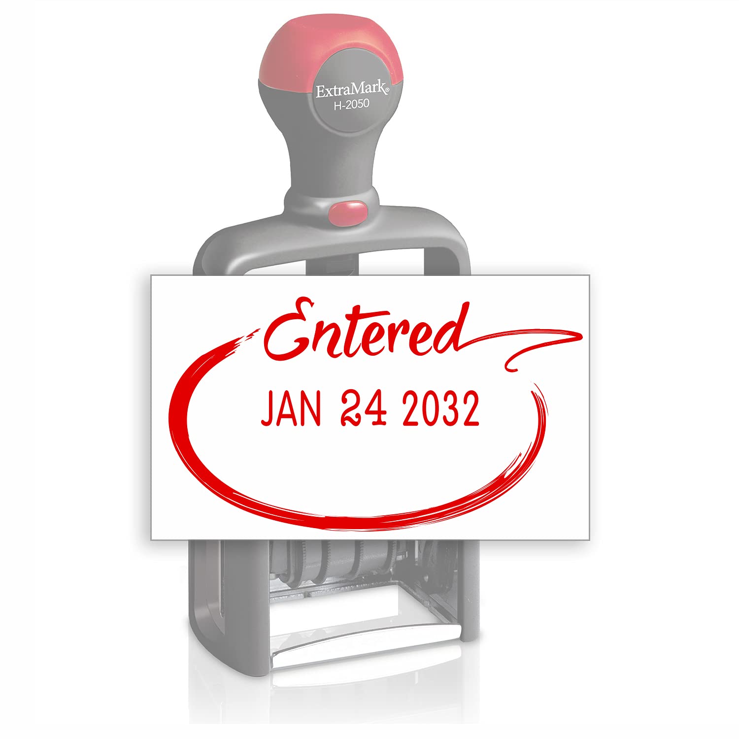 Amazon.com : Heavy Duty Style Office Date Stamp with Entered - Self ...