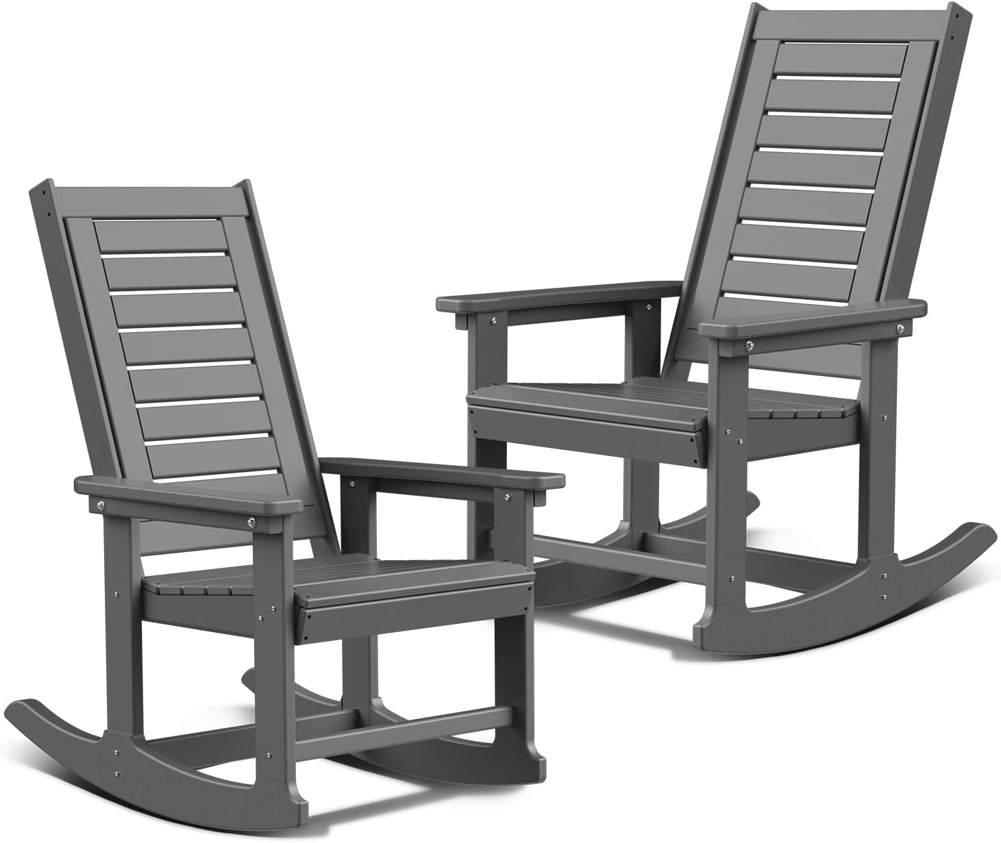 Amazon.com : BRIOPAWS Outdoor Rocking Chairs | Set of 2 | Porch Rockers ...