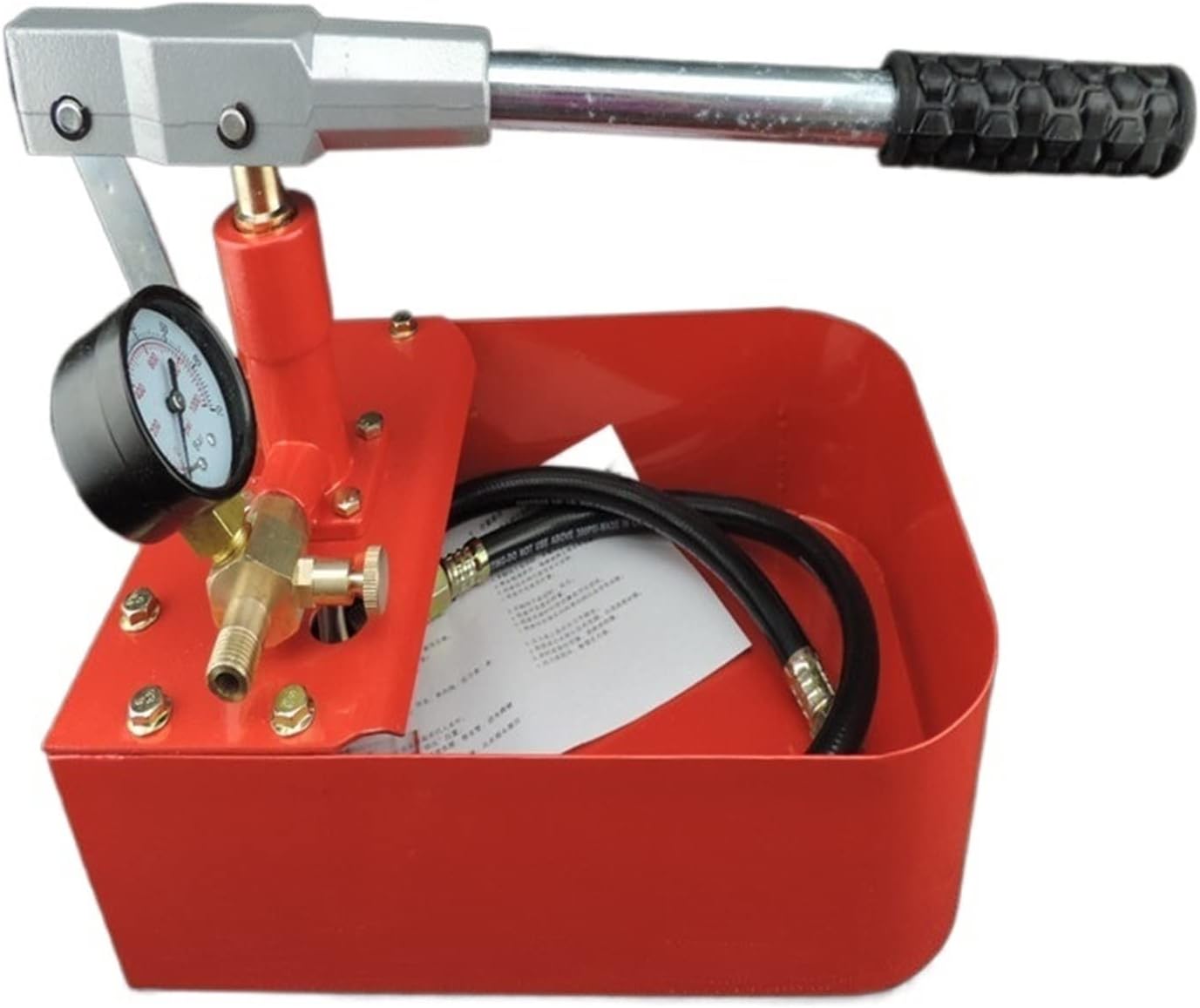 Amazon.com: Mini Power Small Pump Test Pressure Pump Manual Pressure ...