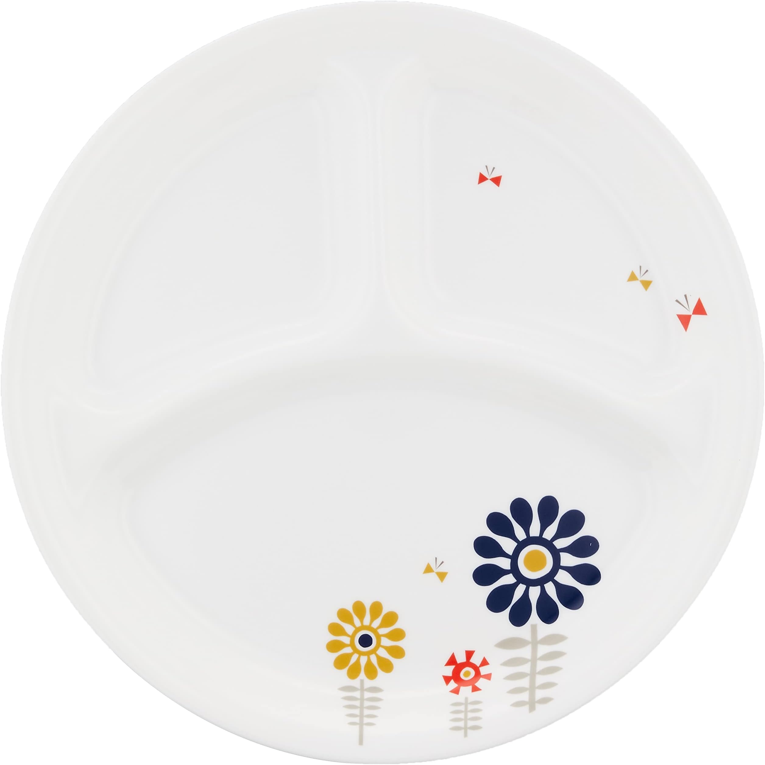 Amazon.com | Corelle Livingware Divided Plate, 10-1/4-Inch, Winter ...