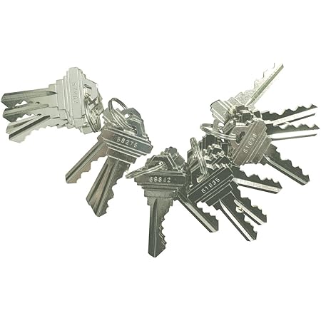 20 Pieces SC1/SC4 Compatible Precut Keys 6 Pins 5 Sets of 4 SC Keys ...