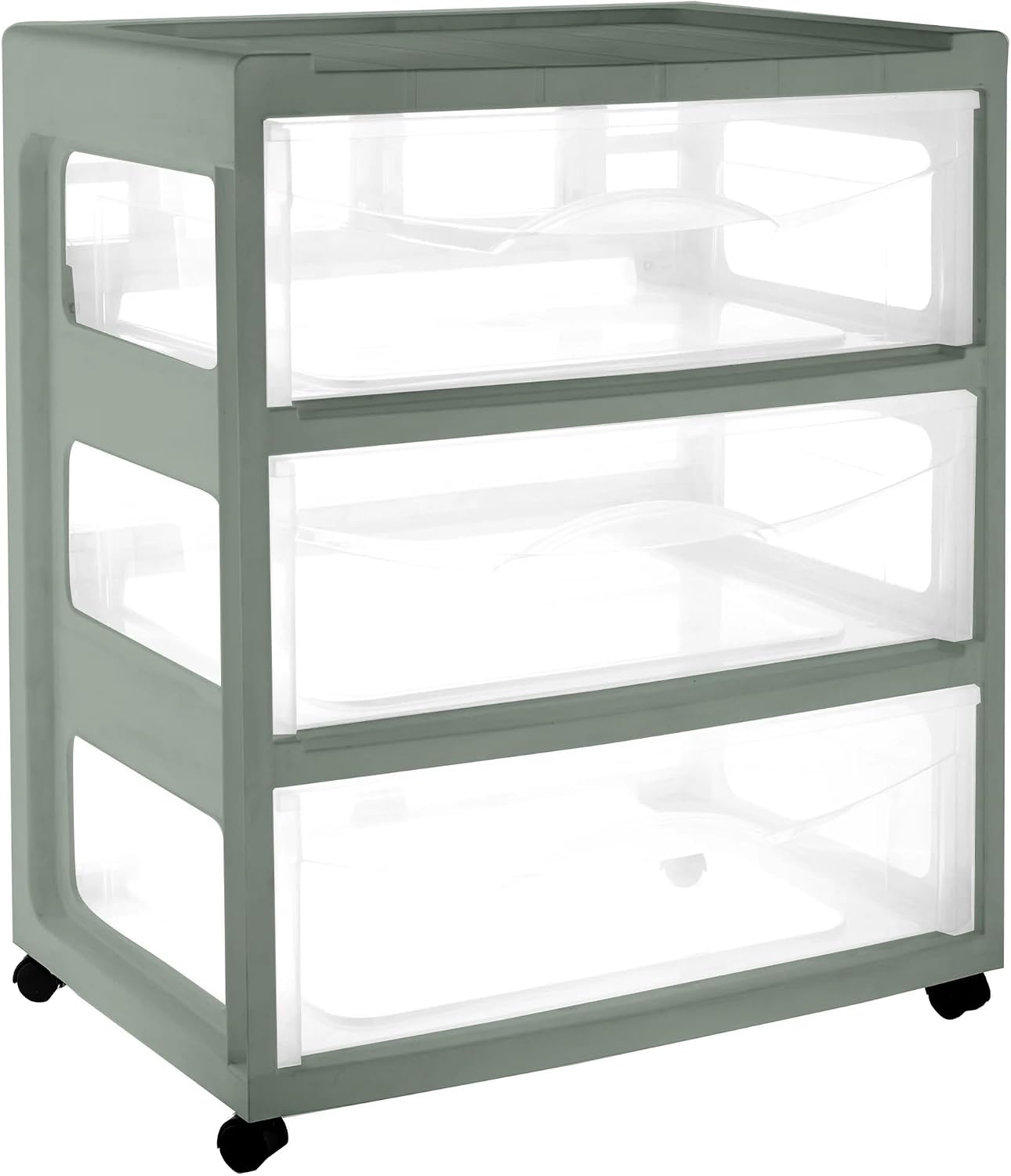 Amazon.com: Plastic Storage Drawer Cart, Home Organization Storage ...